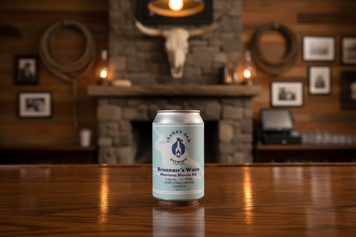 Brennan's Wave Montana Blonde Ale - By: Cranky Sam Brewery – LuLu's ...